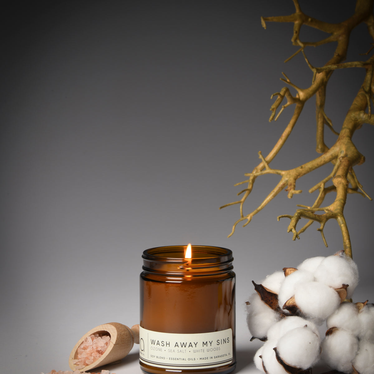 Wash Away My Sins Scent Candle in Florida – Bia Candle Co